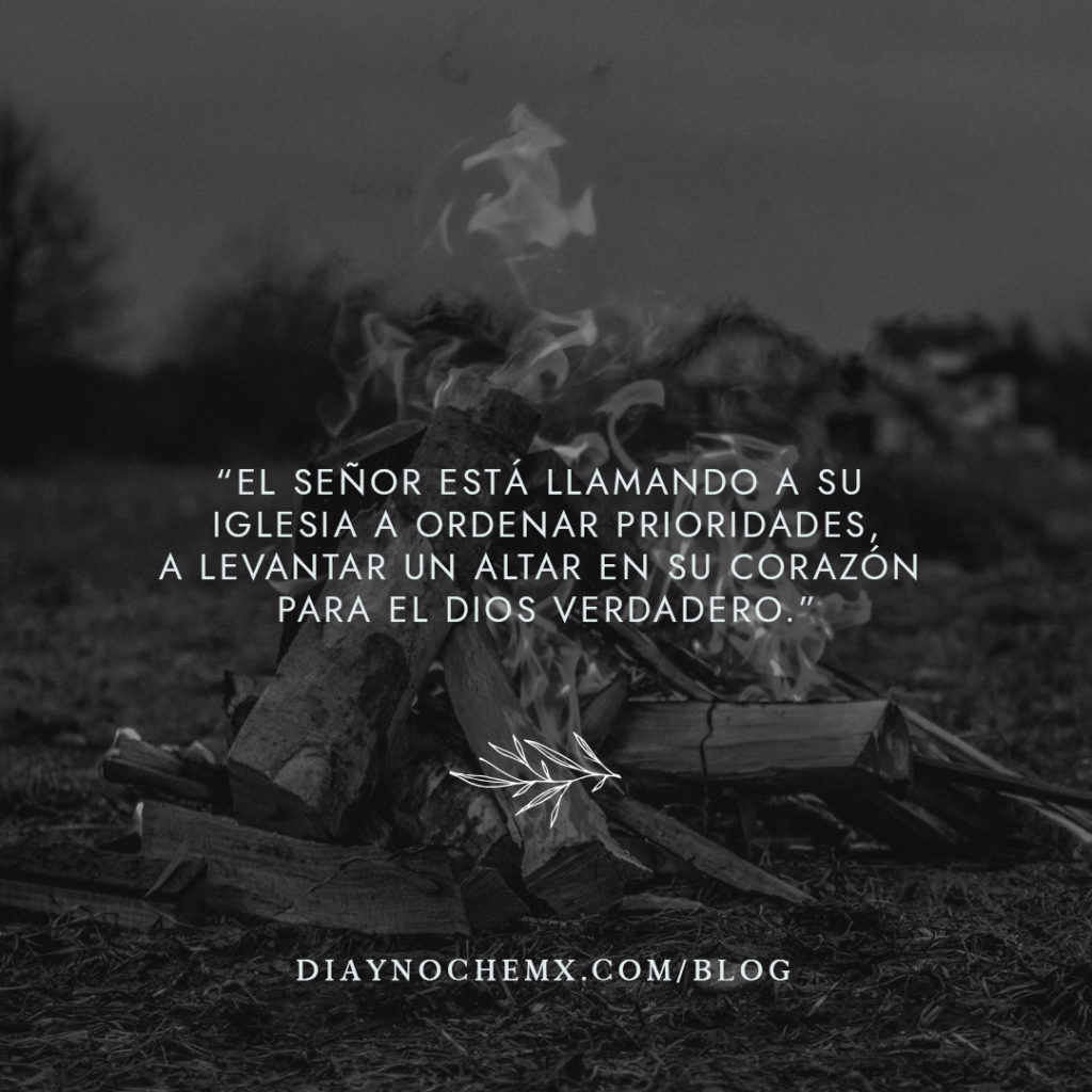 Restaurando el altar – Día & Noche